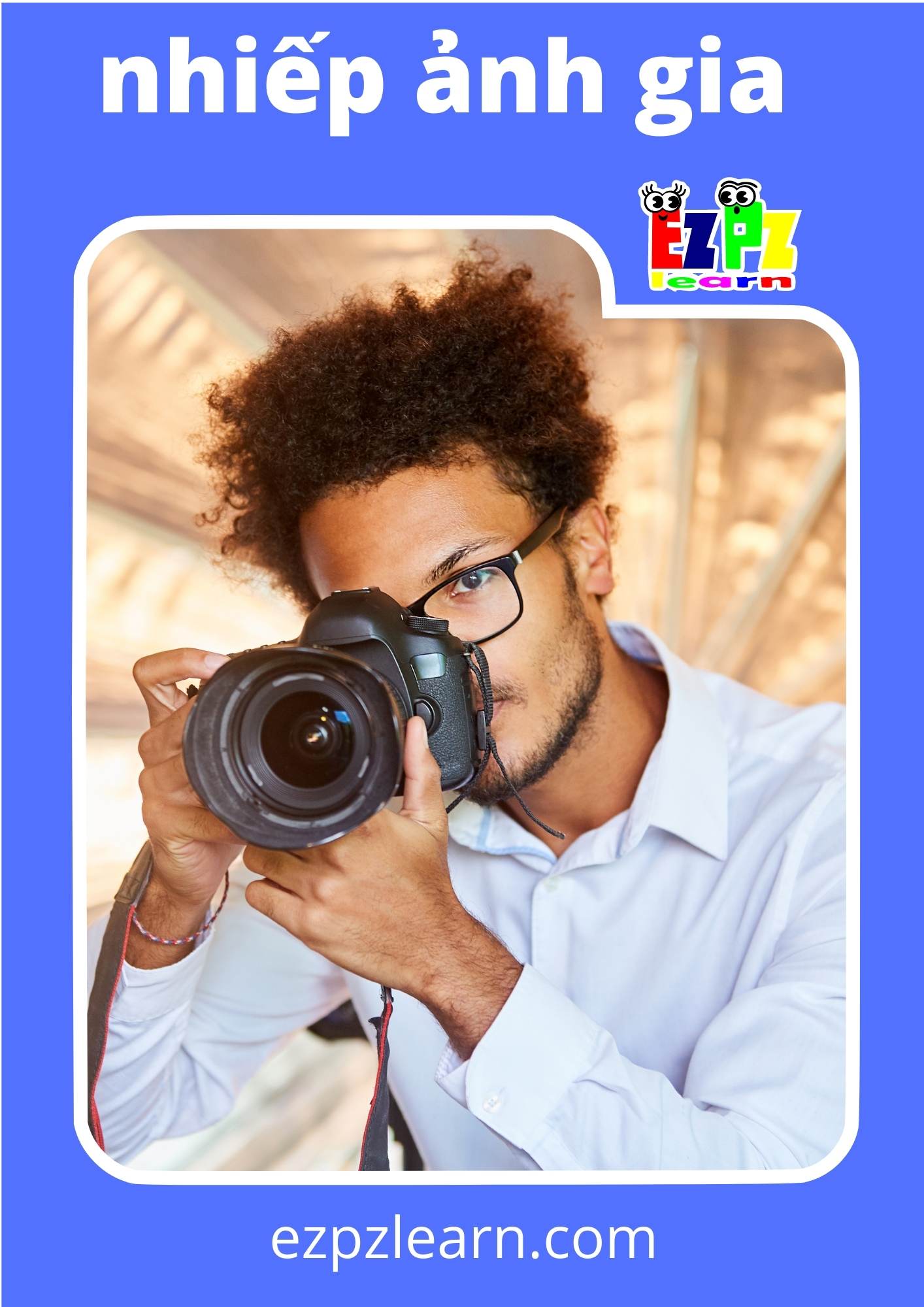 Jobs Photo Flashcards Vietnamese - Ezpzlearn.com